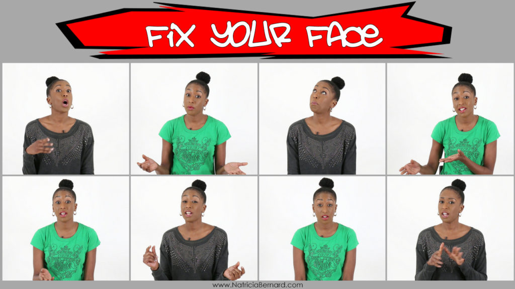 Fix your Face Collage by a Choreographer - Natricia Bernard